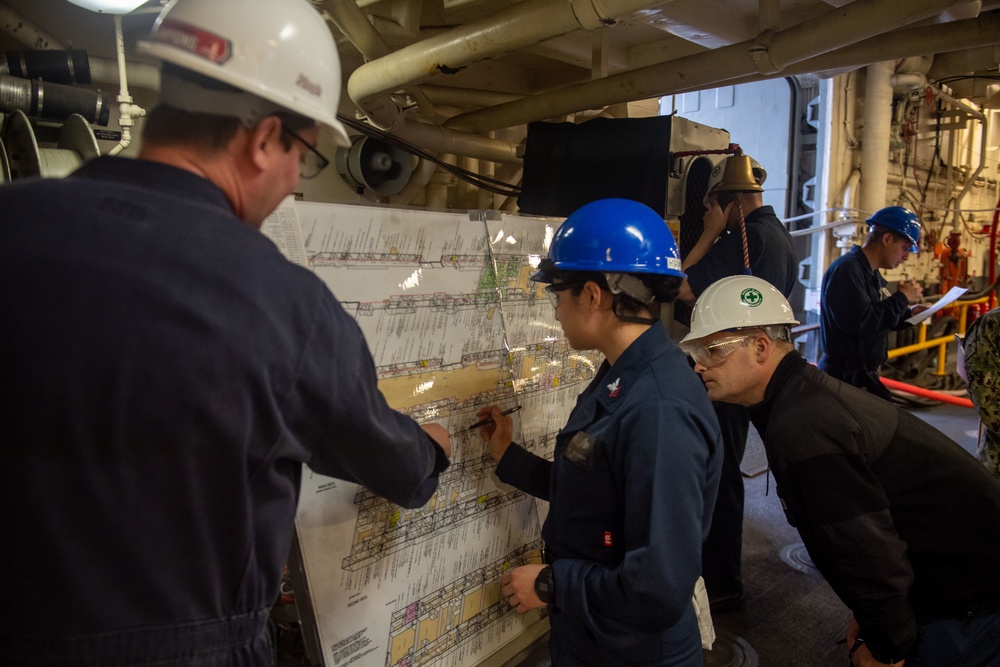 DVIDS - Images - USS America Sailors Conduct Firefighting Drills [Image ...