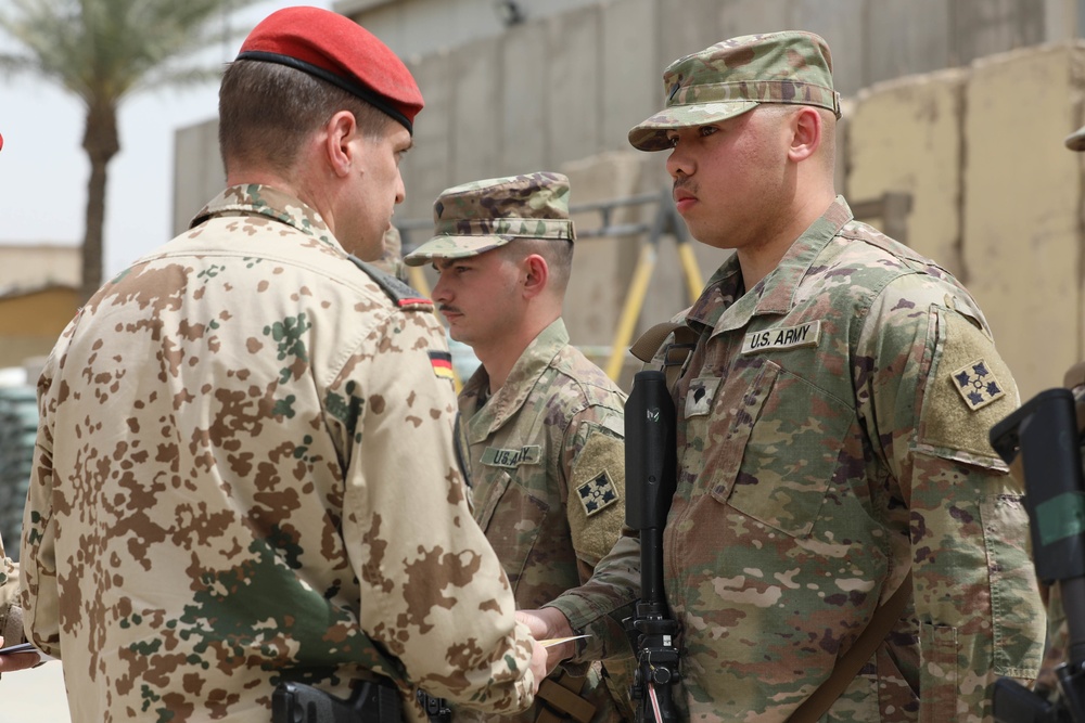 DVIDS - Images - U.S. Soldiers assigned to CJTF-OIR are awarded the ...