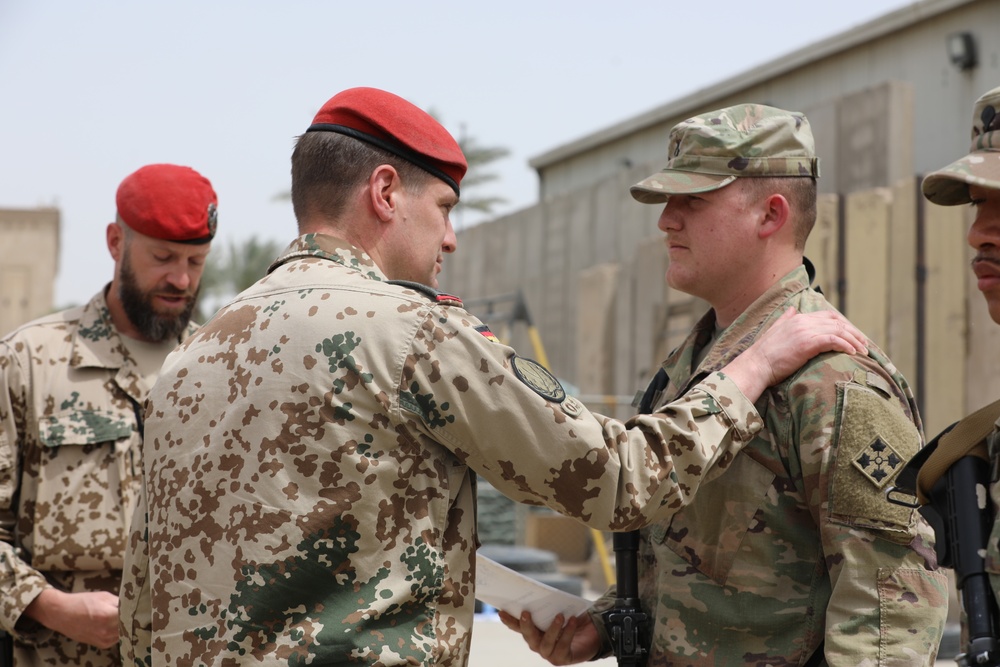 DVIDS - Images - U.S. Soldiers assigned to CJTF-OIR are awarded the ...