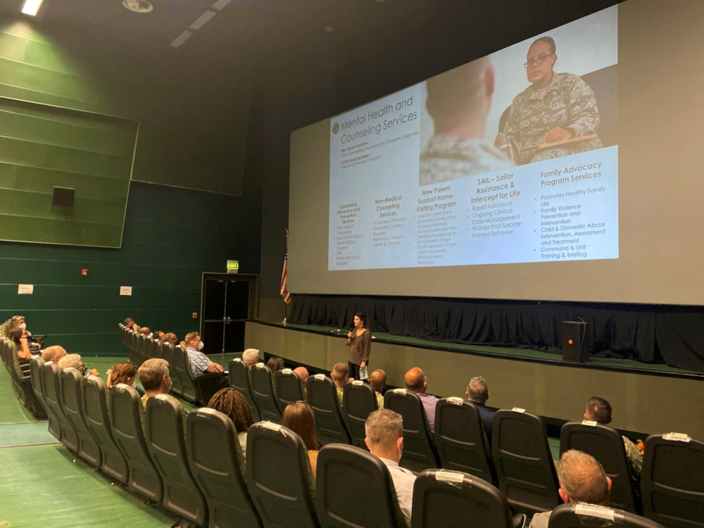 DVIDS - Images - NSA NAPLES HOSTS TOWN HALL