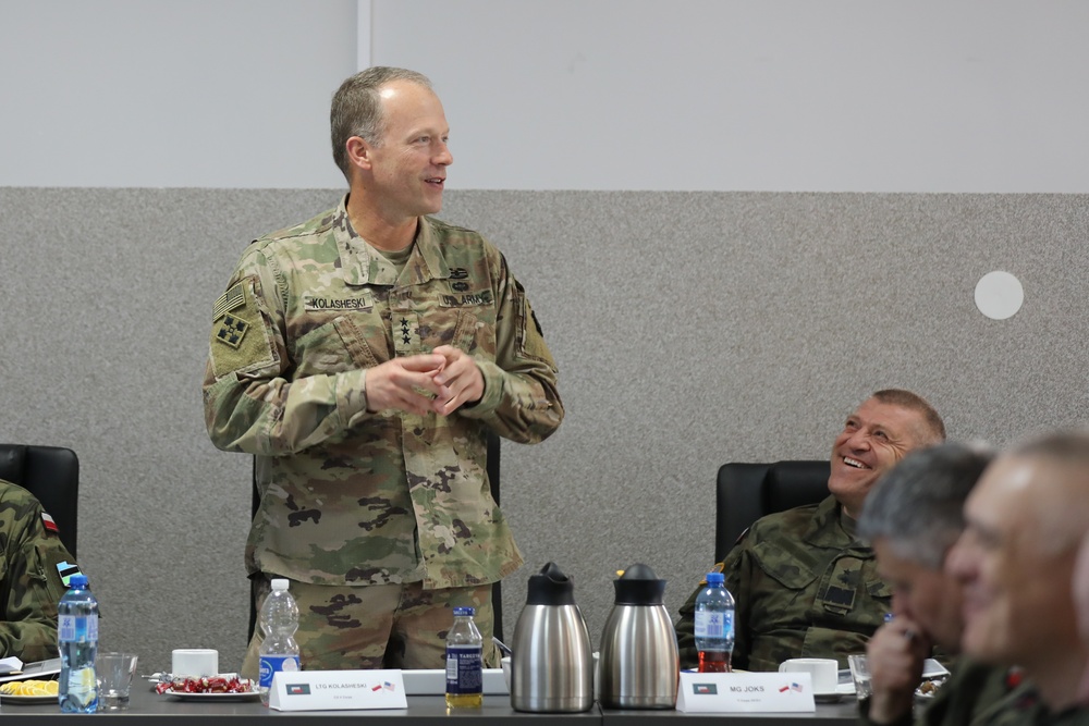 DVIDS - Images - U.S. and Polish Generals Open Abrams Operation Summit ...