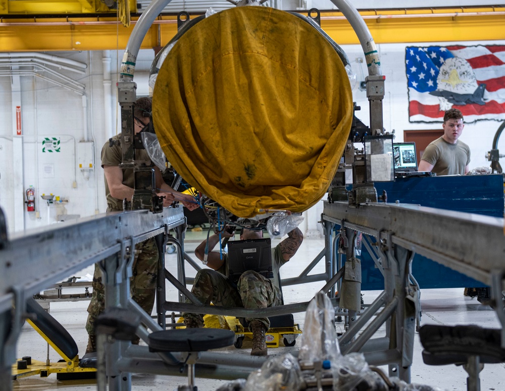 DVIDS - Images - Aerospace Propulsion Airmen maintain jet engines ...