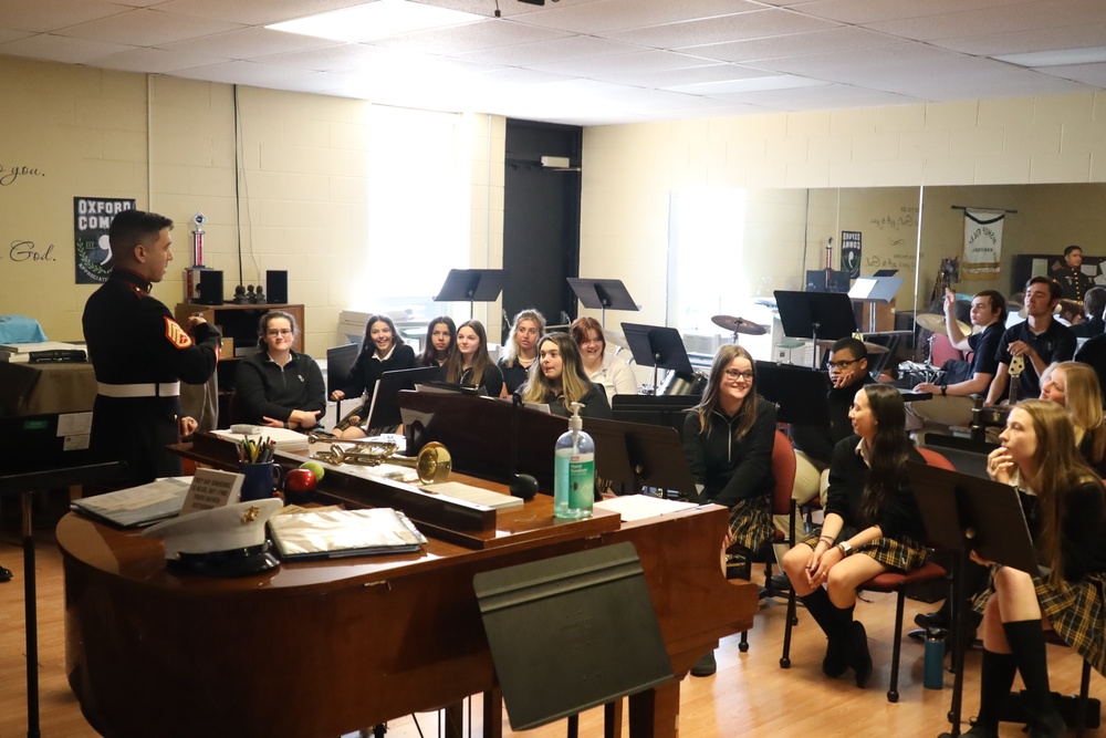 DVIDS - Images - Marine Corps Band Class Talk