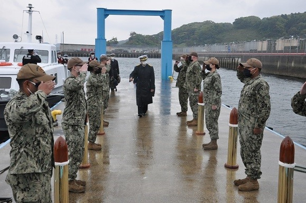 DVIDS - Images - Adm. Ryo Sakai tours Naval Beach Unit 7 [Image 1 of 2]