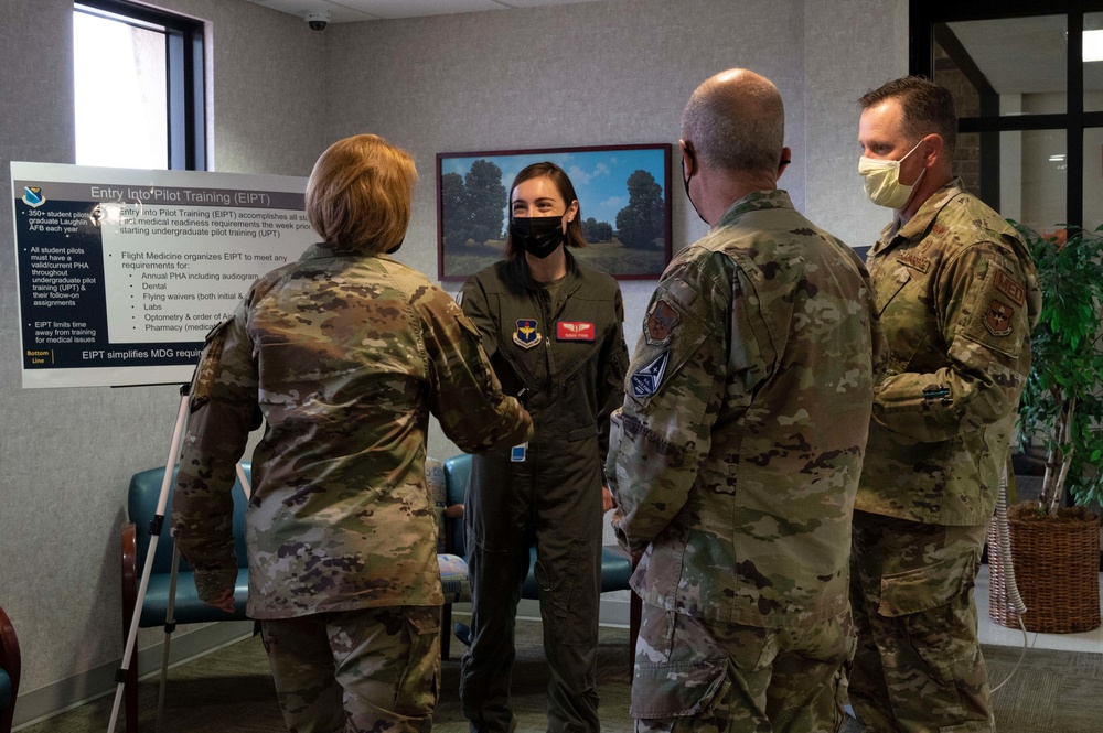 DVIDS - Images - Lt. Gen. Robert Miller Visits the 47th Medical Group ...