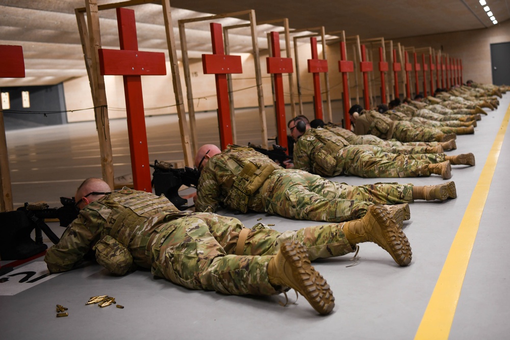 DVIDS - Images - Security Force Member Takes Aim [Image 5 of 5]