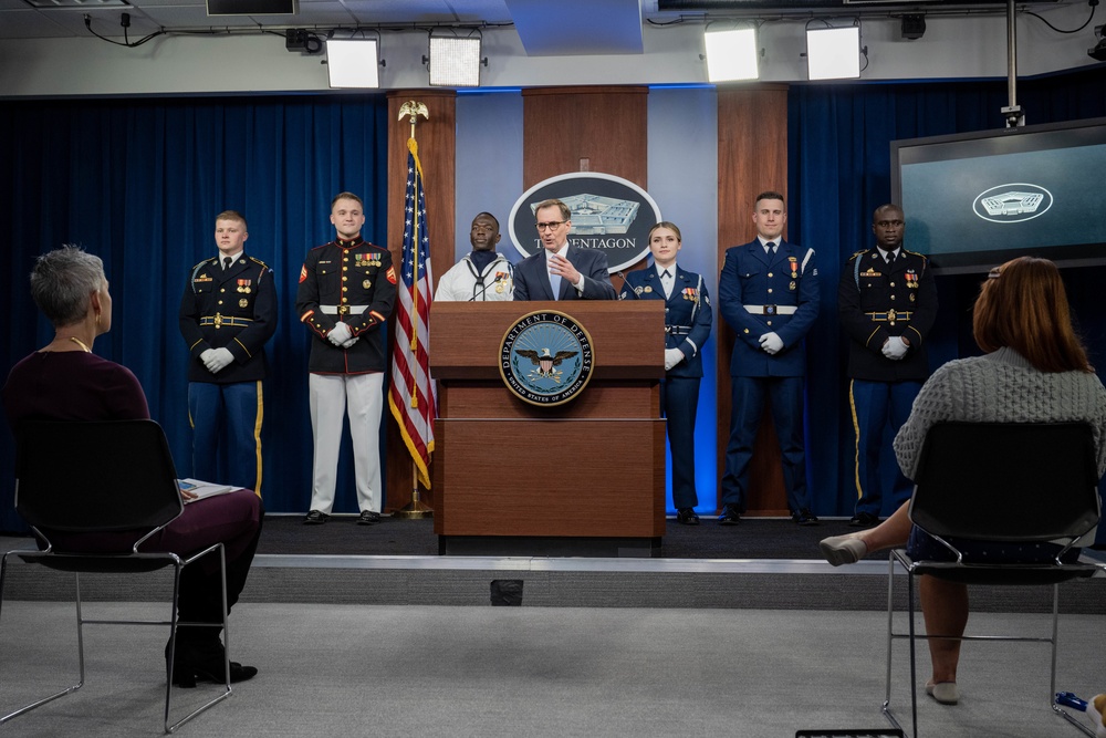 DVIDS - Images - Pentagon Press Briefing [Image 1 of 11]