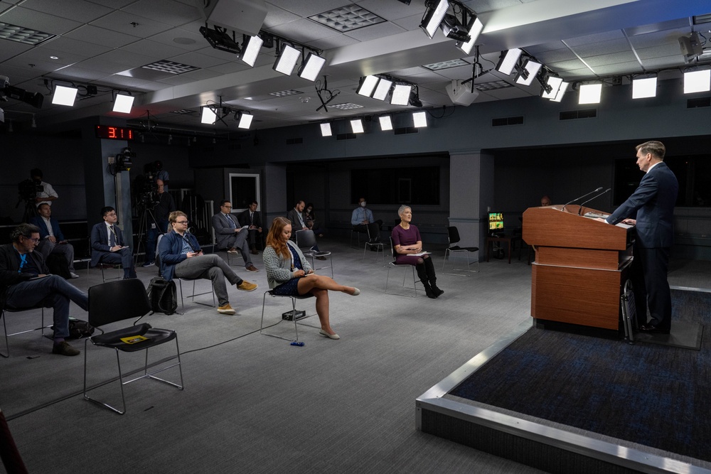 DVIDS - Images - Pentagon Press Briefing [Image 9 of 11]