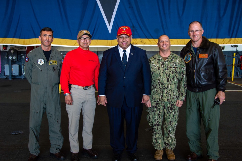 DVIDS - Images - SECNAV Visits USS Carl Vinson (CVN 70) [Image 3 of 3]