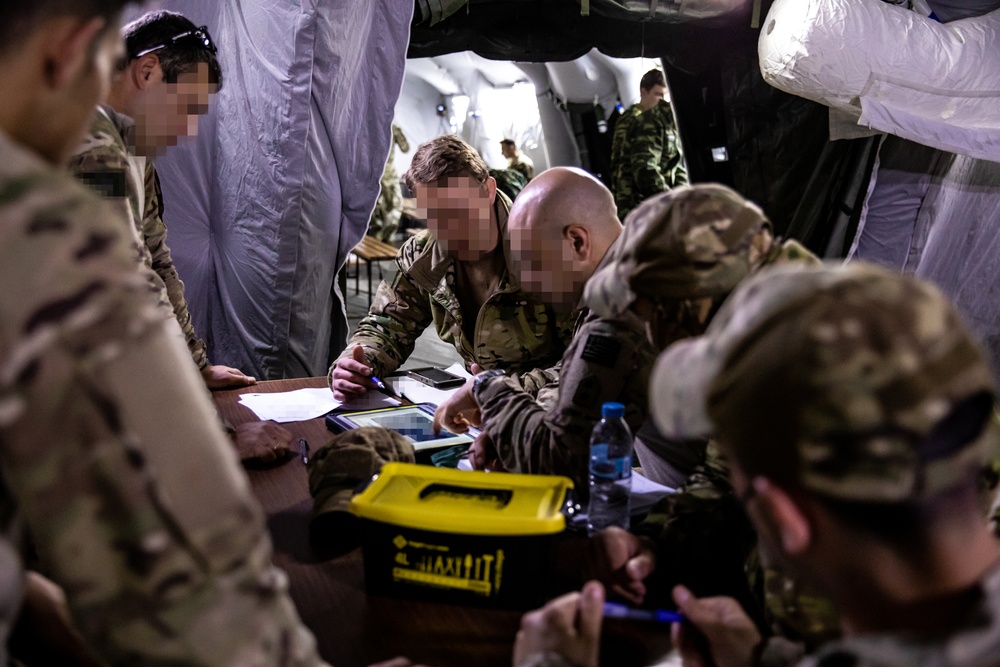 DVIDS - Images - Exercise Orion 22 JOC Planning [Image 3 of 4]