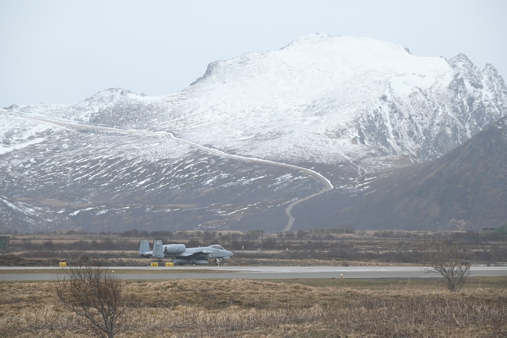 DVIDS - Images - A-10C Thunderbolt II Takes-off to Setermoen Range ...