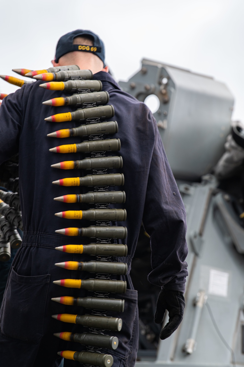 DVIDS - Images - USS Milius loads weapons systems [Image 1 of 2]