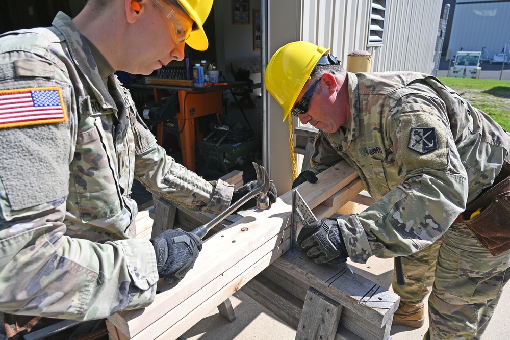 DVIDS - Images - Fort Dix – 1st BDE 102nd DIV – Engineers Carpentry ...