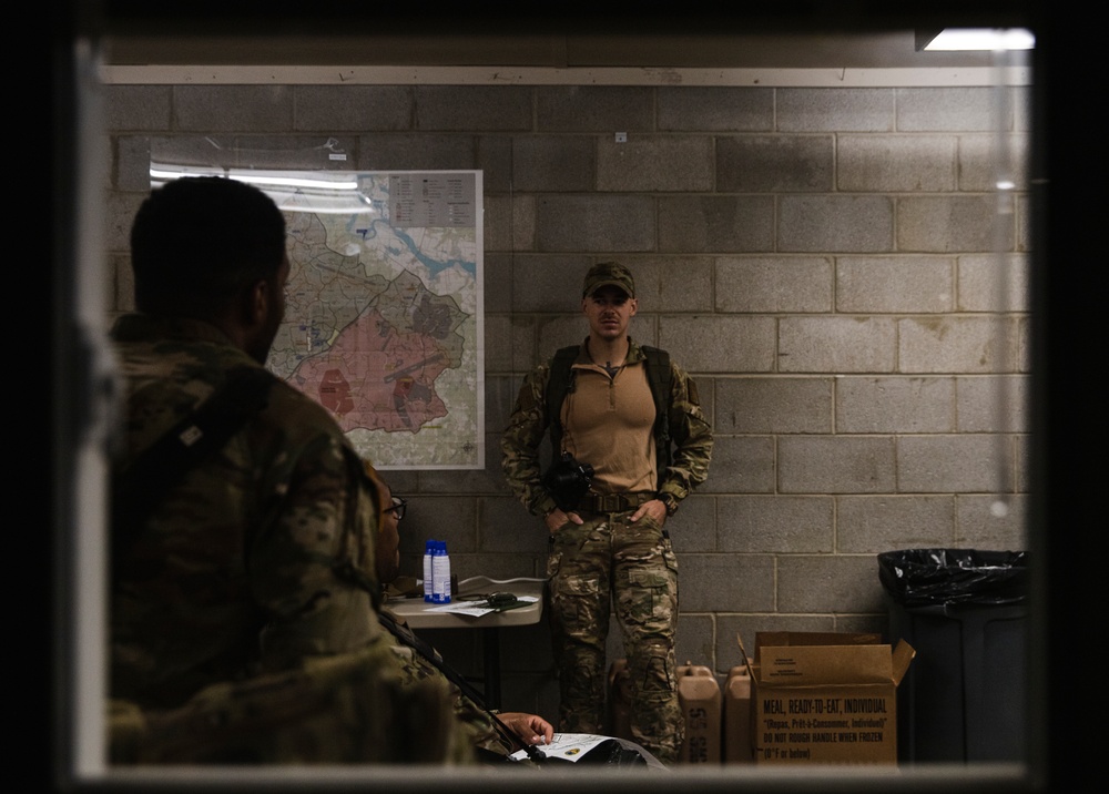 DVIDS - Images - Night Land Navigation Day 2 at the 2022 Spc. Hilda I ...