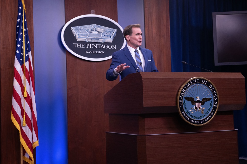 DVIDS - Images - Pentagon Press Briefing [Image 8 of 9]