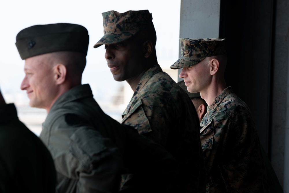 DVIDS - Images - Marines Depart MCAS Iwakuni Aboard USS Tripoli [Image ...