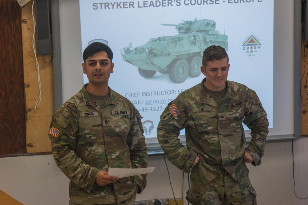 DVIDS - Images - U.S. Army Soldiers Graduate from Stryker Leader Course ...