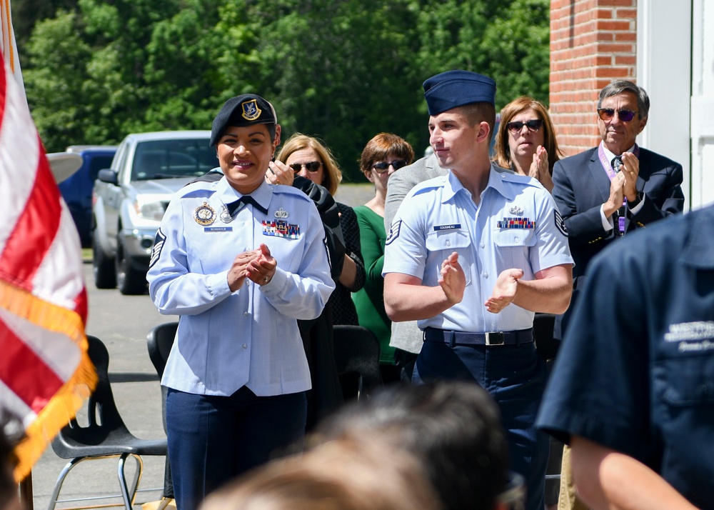 DVIDS - Images - 104FW vice-commander speaks at graduation, administers ...