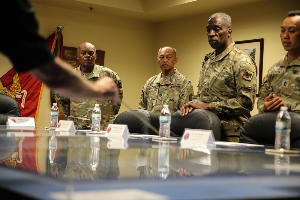 DVIDS - Images - National Guard Bureau advisors visit Marine Corps Base ...