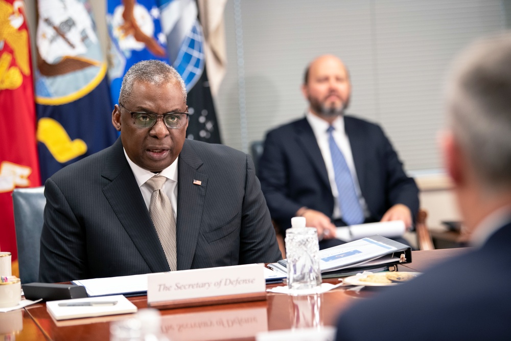 DVIDS - Images - Secretary Austin Hosts NATO Secretary General at Pentagon [Image 15 of 20]