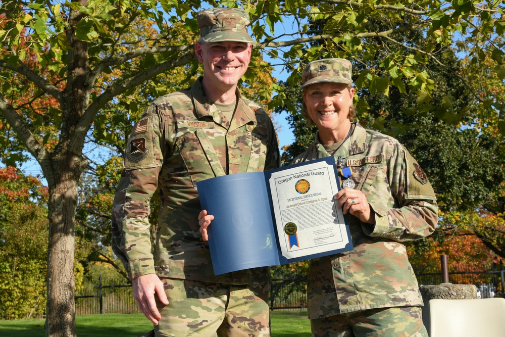 DVIDS - Images - Retirement ceremony for Lt. Col. Connie Opsal [Image 1 ...