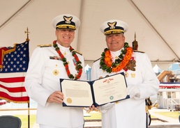 Coast Guard 14th District holds change of command ceremony