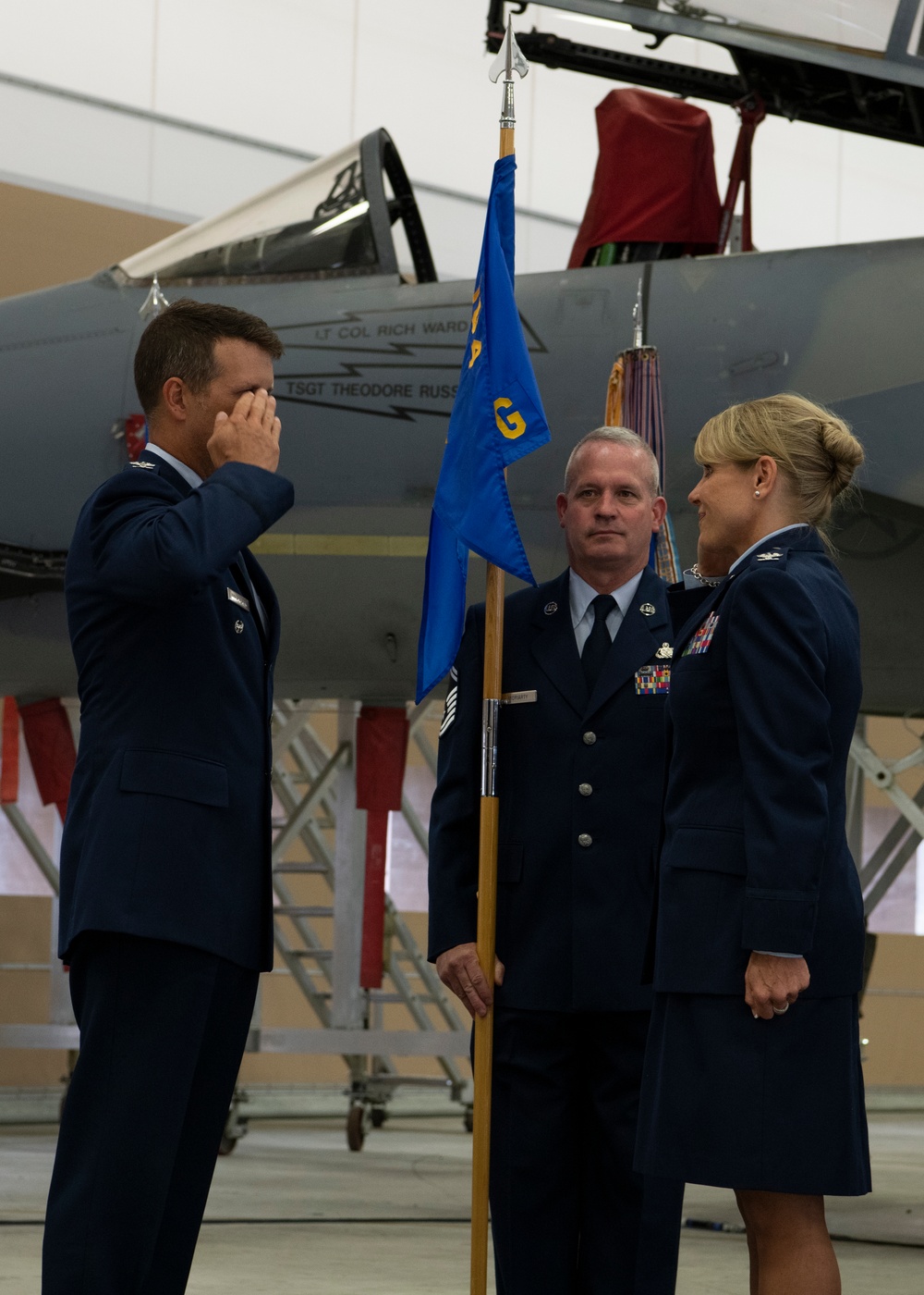 DVIDS - Images - 104th Fighter Wing conducts change of command ceremonies [Image 5 of 18]