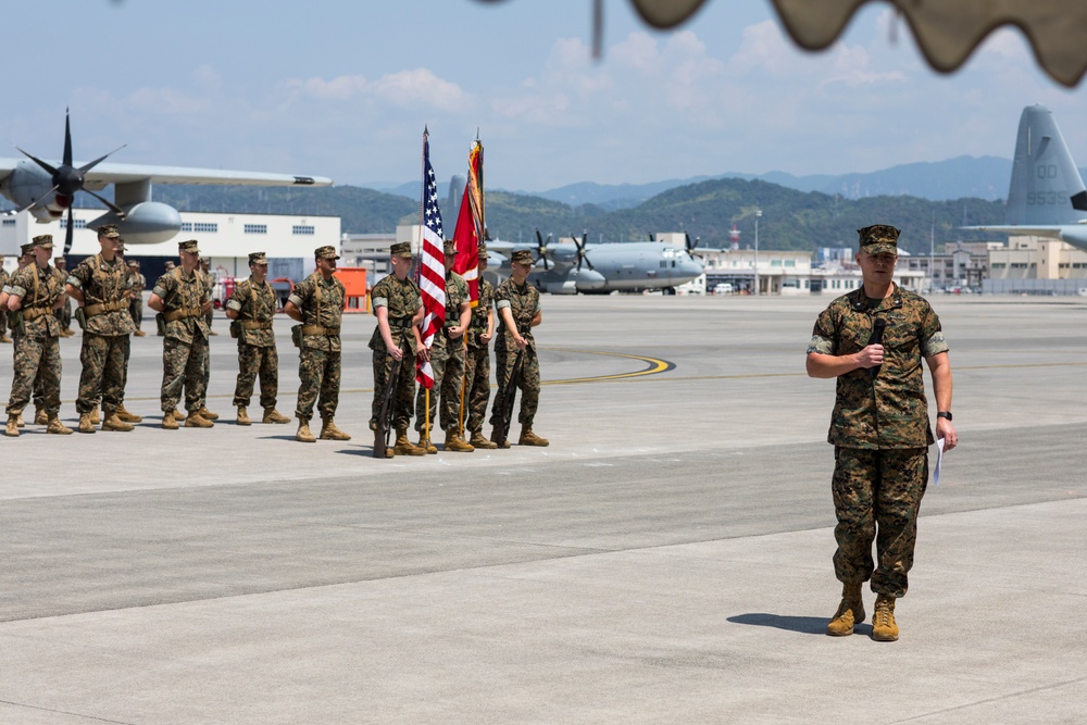 DVIDS - Images - VMGR-152 conducts a Change of Command ceremony [Image ...