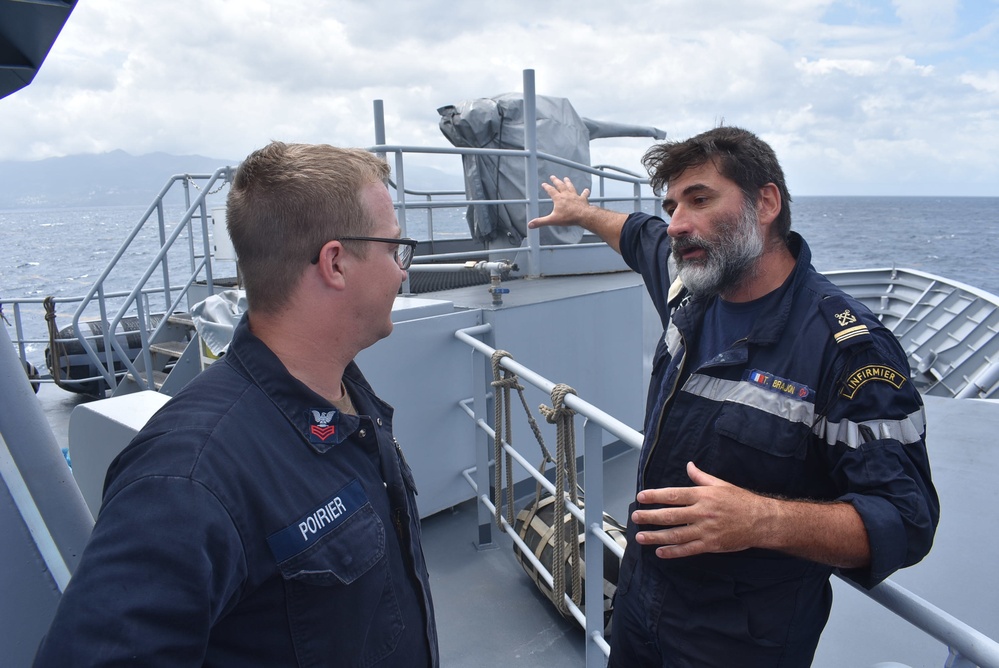 DVIDS - Images - USS Billings and French Ship La Resolue Work Together ...