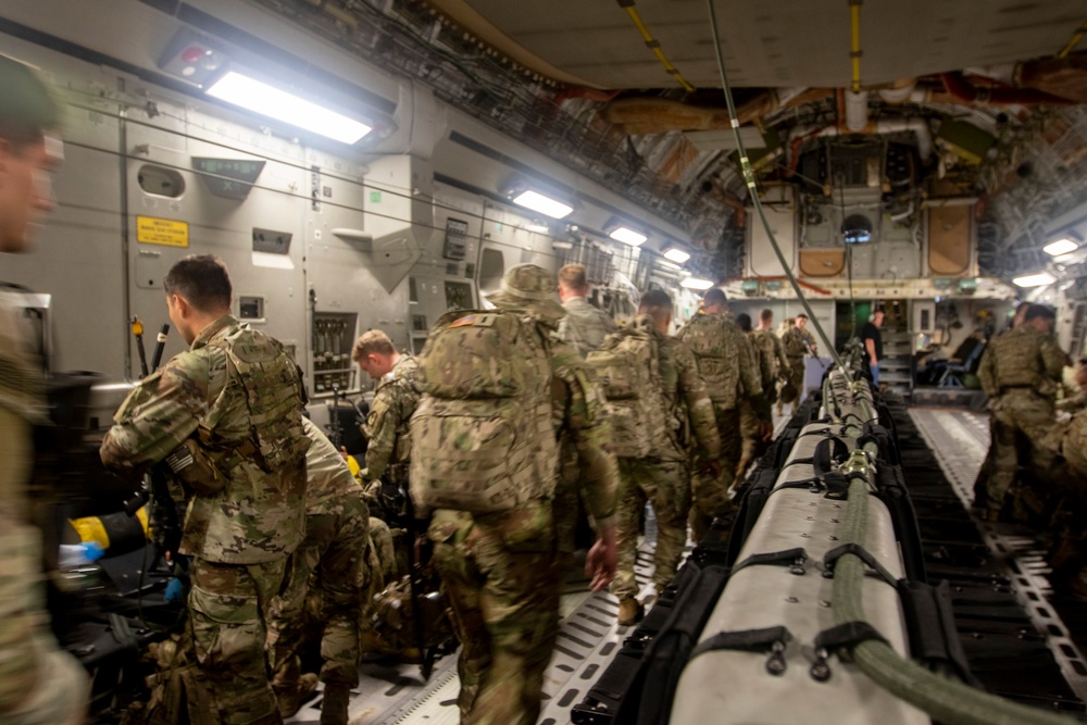 DVIDS - Images - U.S. Army 173d Airborne Brigade departs for Exercise ...