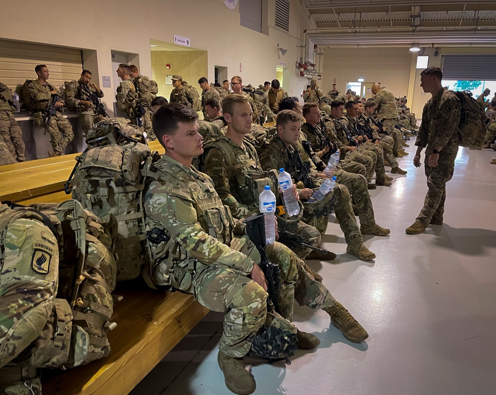 DVIDS - Images - U.S. Army 173d Airborne Brigade departs for Exercise ...