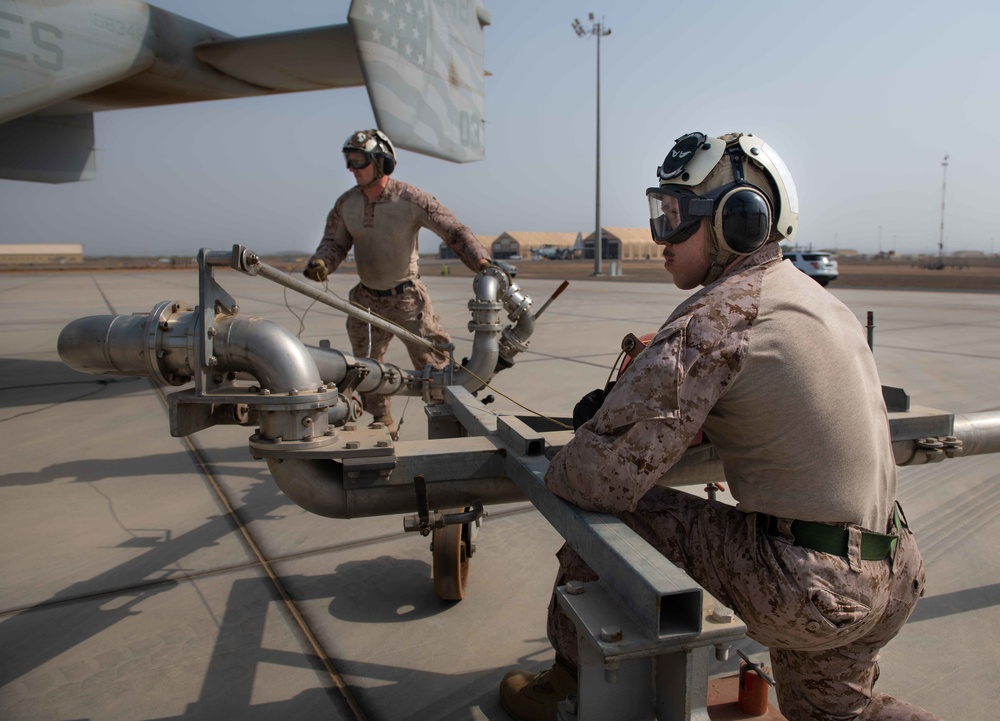 DVIDS - Images - First Hot Refueling at Camp Lemonnier [Image 2 of 5]
