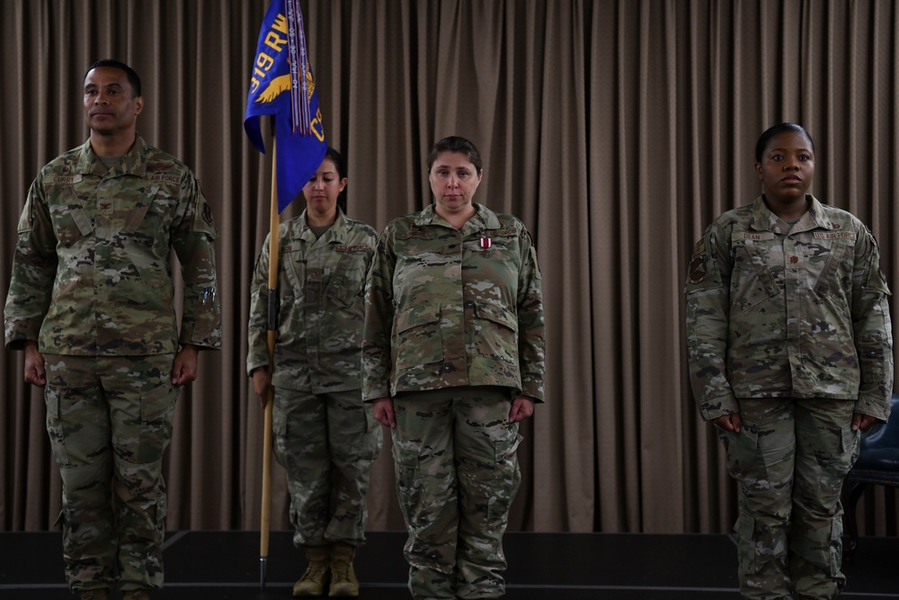 DVIDS - Images - 319th Comptroller Squadron Change of Command [Image 1 of 3]