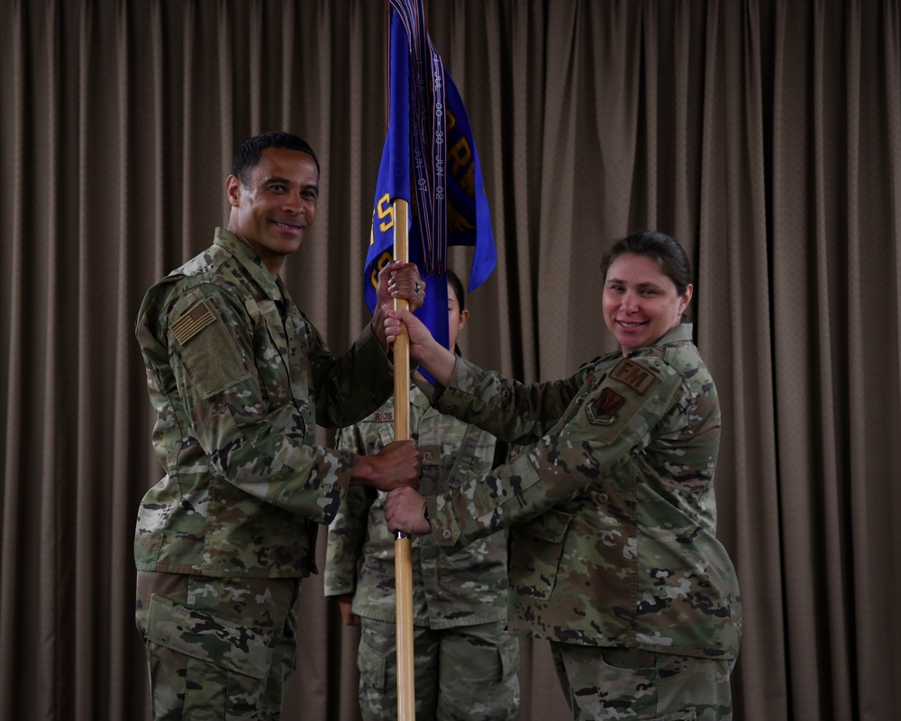 DVIDS - Images - 319th Comptroller Squadron Change of Command [Image 2 of 3]