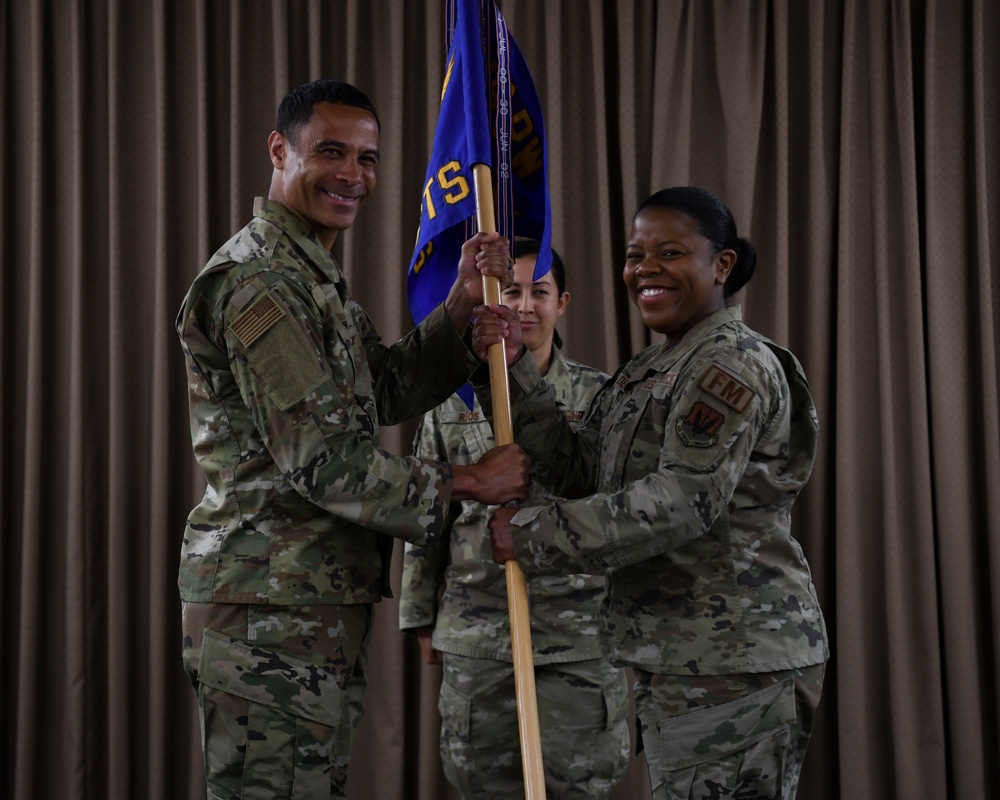DVIDS - Images - 319th Comptroller Squadron Change of Command [Image 3 of 3]