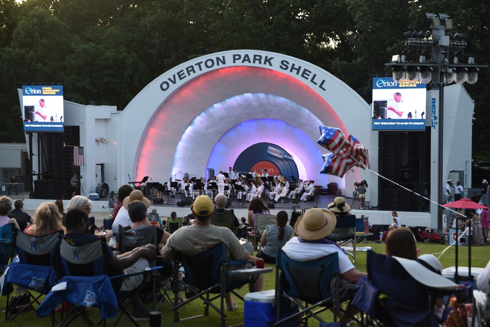 DVIDS - Images - Navy Band Great Lakes performs at Overton Park Shell ...