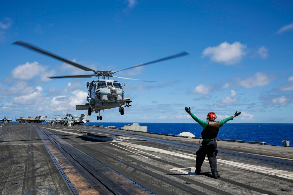 DVIDS - Images - Royal Australian Navy MH-60R Seahawk helicopter lands ...
