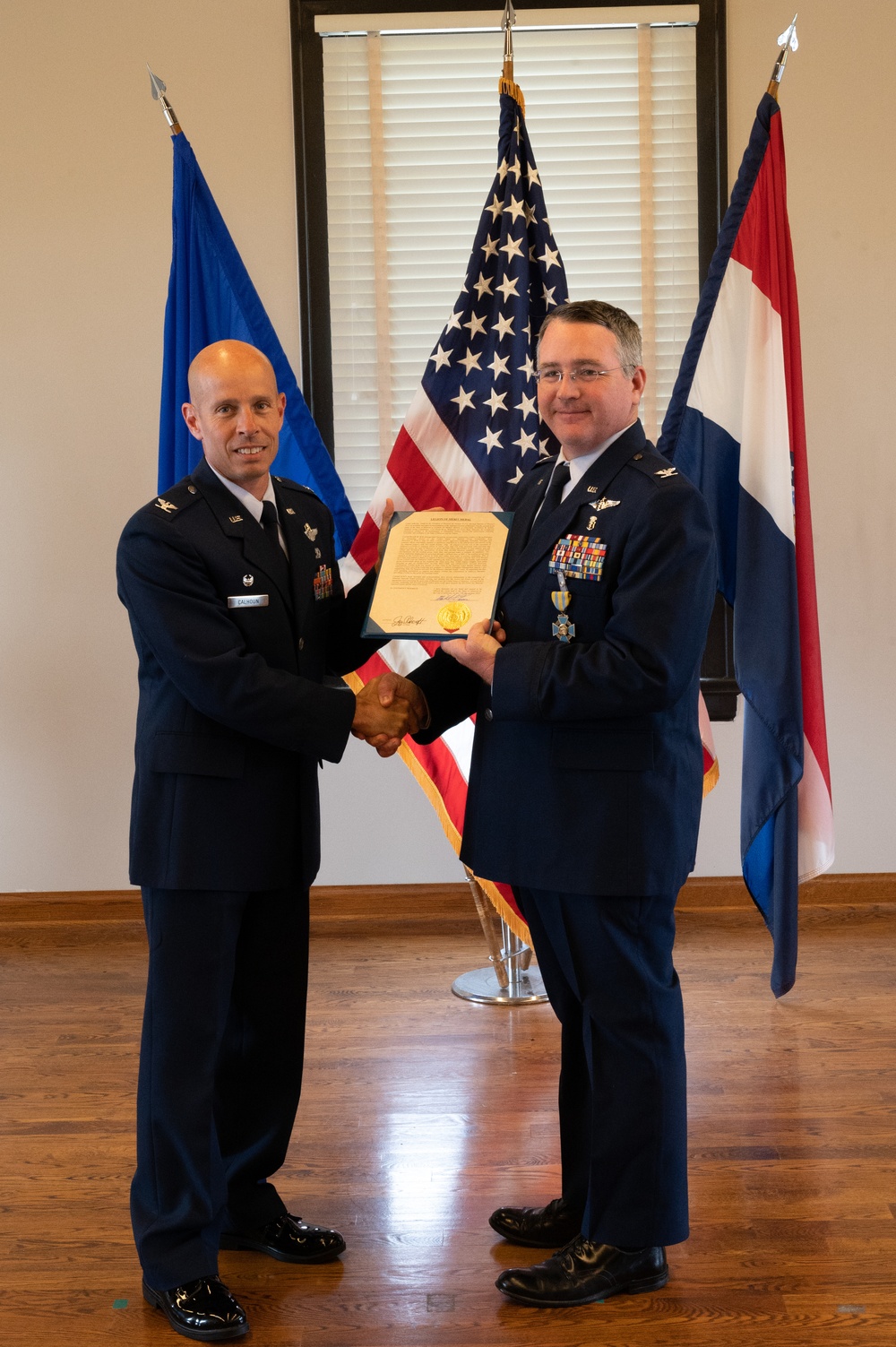 DVIDS - Images - 131st Bomb Wing Medical Group Change of Command [Image 1 of 4]