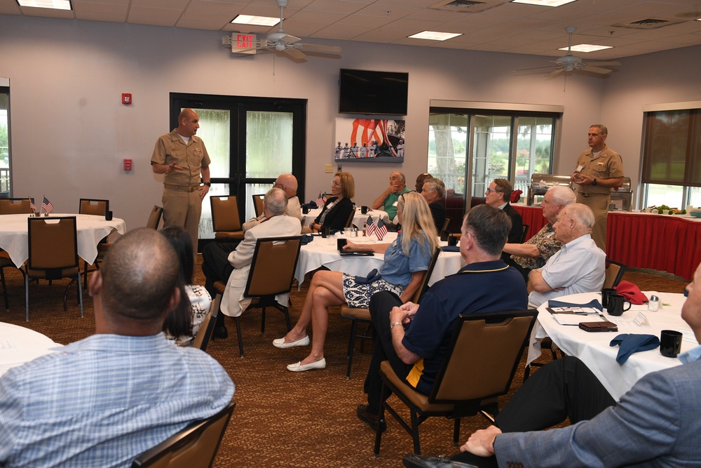 DVIDS - Images - C4F and CNRSE Hosts Retired Flag Officer and General ...