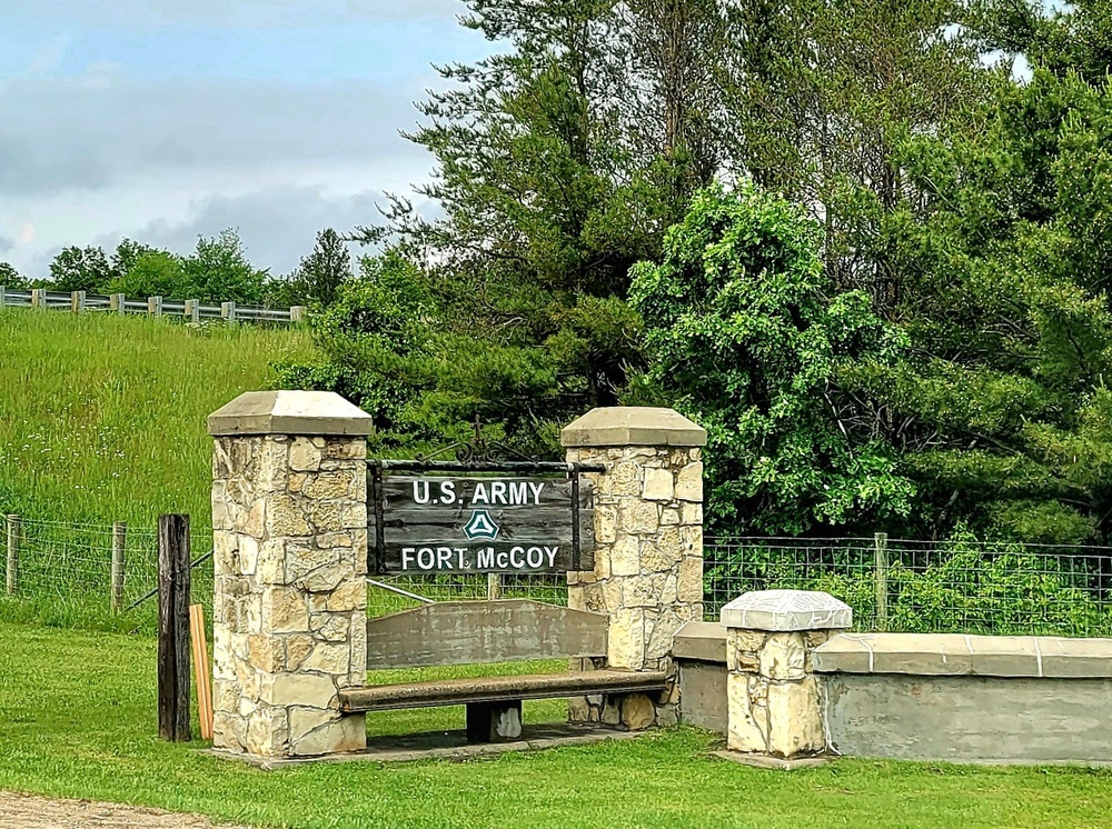 DVIDS - Images - Stone Gates at Fort McCoy [Image 1 of 2]