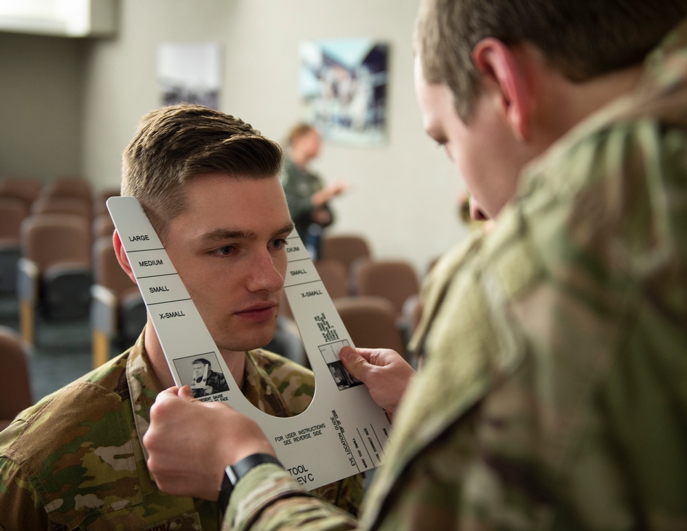 DVIDS - Images - Fitting for a New Mask [Image 3 of 4]