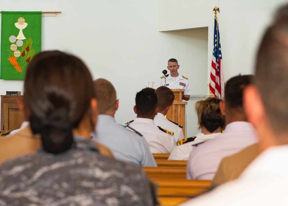 DVIDS - Images - Capt. Dustin Wallace, Fleet Judge Advocate of the U.S ...
