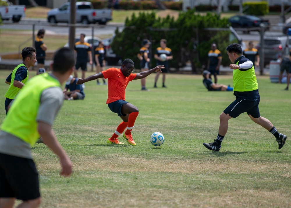 DVIDS - Images - U.S. Navy and Republic of Korea Navy Soccer Match ...