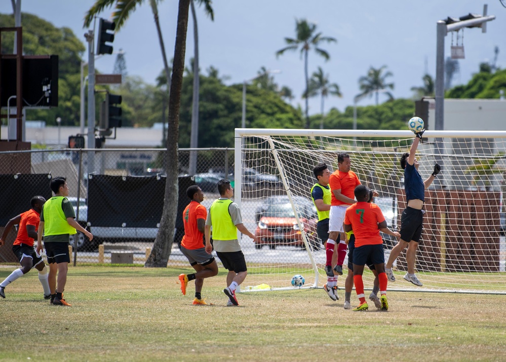 DVIDS - Images - U.S. Navy and Republic of Korea Navy Soccer Match ...