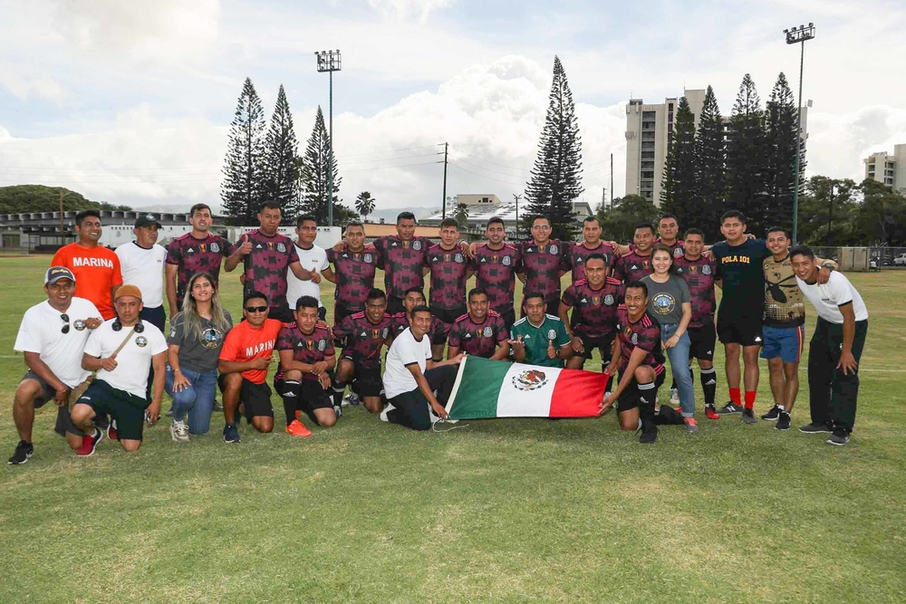 DVIDS - Images - ARM Benito Juarez and ROKS Marado compete in a soccer ...