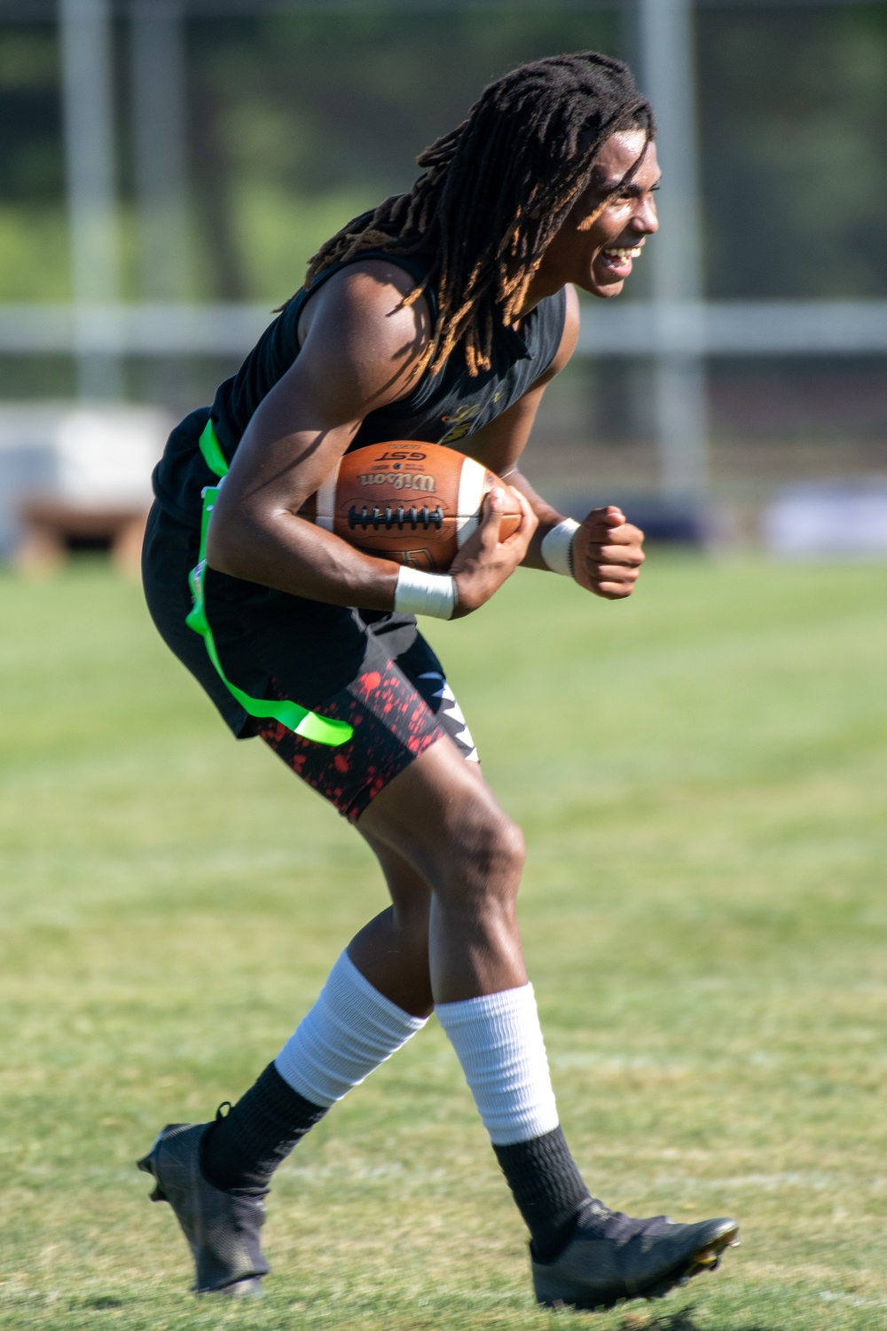 DVIDS - Images - Airmen participate in local flag-football event [Image ...