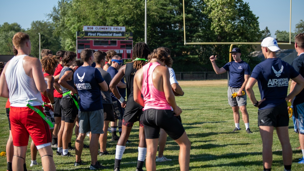 DVIDS - Images - Airmen participate in local flag-football event [Image ...