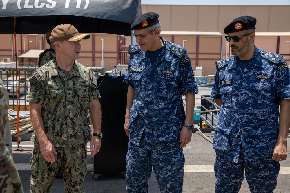 DVIDS - Images - Rear Adm. Bailey visits USS Sioux City [Image 1 of 5]