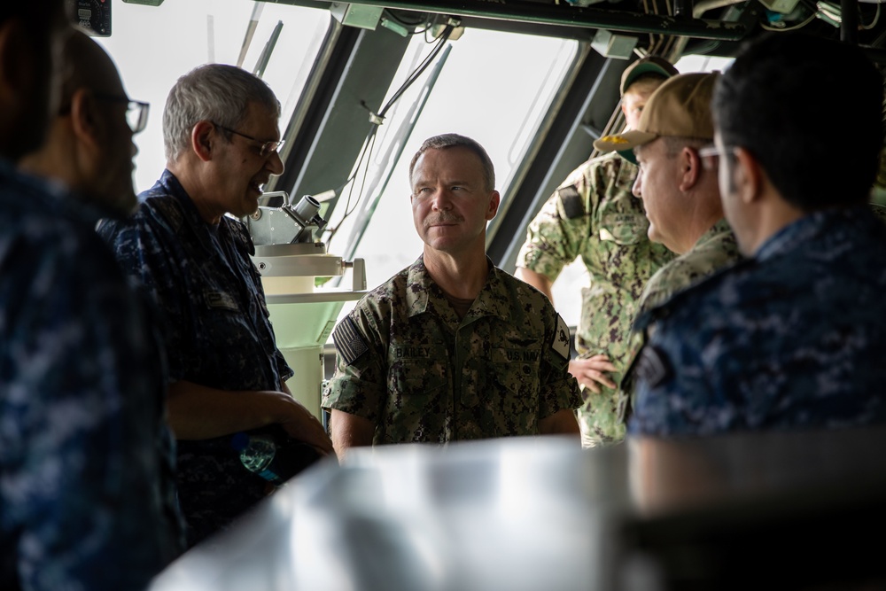 DVIDS - Images - Rear Adm. Bailey visits USS Sioux City [Image 2 of 5]