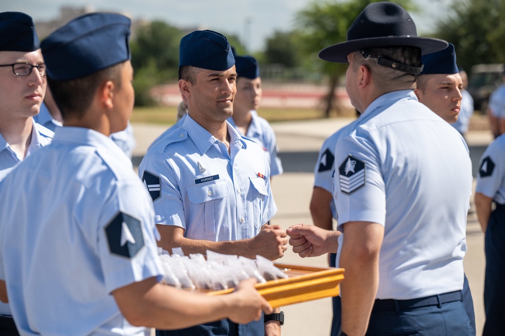 DVIDS - Images - Airmen and Guardians' Run and Coining Ceremony [Image ...